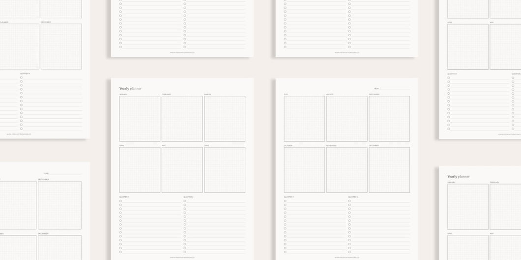 Plan for Success in 2024 with Our Free Yearly Planner Printable ...