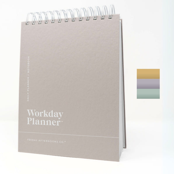 The Workday Planner Collection - Daily Planner & Notebook in One ...