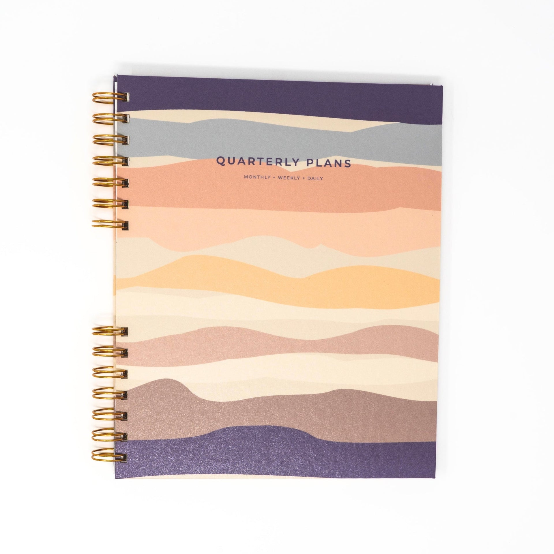Quarterly Plans Collection | 90-Day Planner for Time Management ...